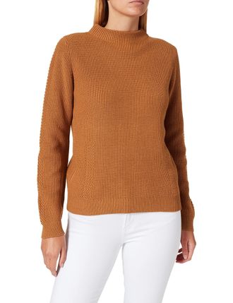 s.Oliver Damen 120.11.899.17.170.2102722 Pullover, 8469 braun, 44
