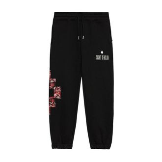 Marcelo Burlon Herren, Hosen, Schwarzk, SGr&ouml;&szlig;e