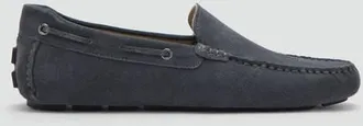 Mango Chaussures driver en daim gris - Homme - 39 - MANGO MAN