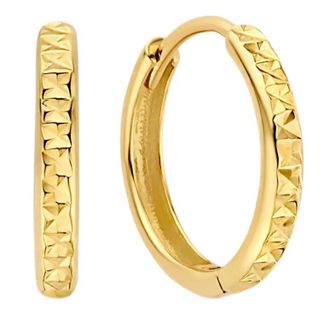 Isabel Bernard Ohrringe - Rivoli Laura 14 karat hoop earrings - Gr. unisize - in Gold - f&uuml;r Damen