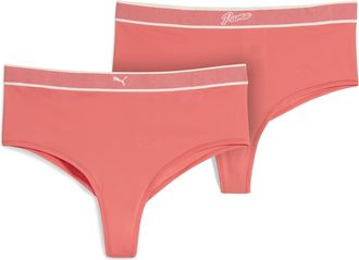 Puma Culotte br&eacute;silienne taille haute Femme (lot de 2), V&ecirc;tements, Rose, L