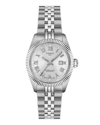 Tissot Ballade Powermatic 48 COSC 30mm Silber Damenuhr T156.208.11.033.00