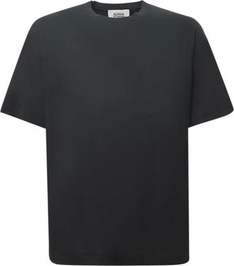 Alpha Studio Homme, Tops, Noir, Taille: 3XL T-Shirt &agrave; Col Rond
