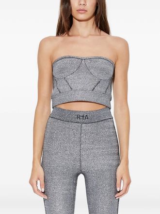 Rta haut bustier en maille - Argent
