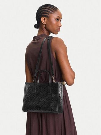 Tommy Hilfiger Handtasche Th City Mini AW0AW17500 Dunkelblau