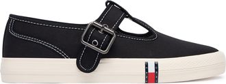 Tommy Jeans Sneakers aus Stoff Tommy Jeans Archive Y2K Mary Jane EN0EN03048 Schwarz