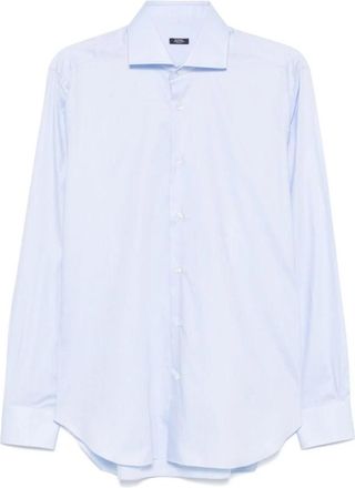 Barba Himmelblaues Stilvolles Herrenhemd - - Shirts - Herren - Blau - 2XL
