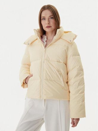 Lacoste Daunenjacke BF3262 &Eacute;cru Relaxed Fit