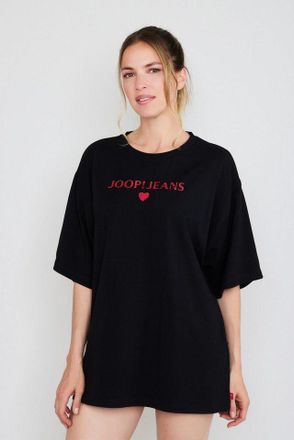 Joop T-Shirt After Dark (JOOP! Jeans) Logo-Schriftzug vorn, Kurzarm, Rundhalsausschnitt