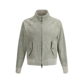 Salvatore Santoro Wildleder Bomberjacke - - Jackets - Herren - Grau - M