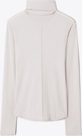 Tory Burch Fein gerippter Rollkragenpullover