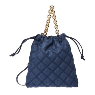 Baldinini Femme, Sacs, Bleu, Taille: ONE Size Sac bandouli&egrave;re matelass&eacute;