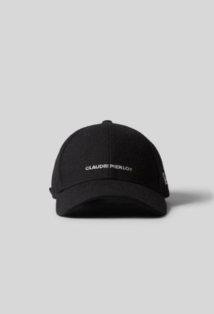 Claudie Pierlot Schwarzes Cap mit Claudie Pierlot-Logo