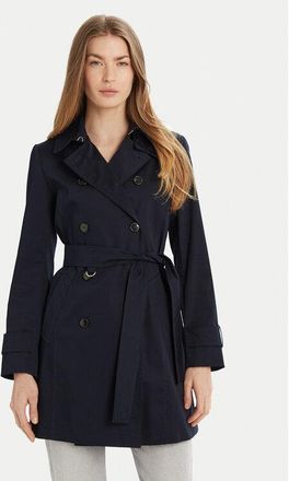 Marella Tenchcoat Roseto 2513021021 Dunkelblau Regular Fit
