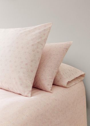 Mango Taie doreiller enfant percale de coton fleurs 45x110 rose pastel - Home - 45x110cm - MANGO HOME
