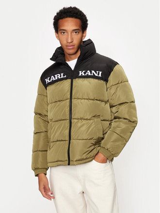 Karl Kani Winterjacke Retro Essential 60760012 Gr&uuml;n Regular Fit