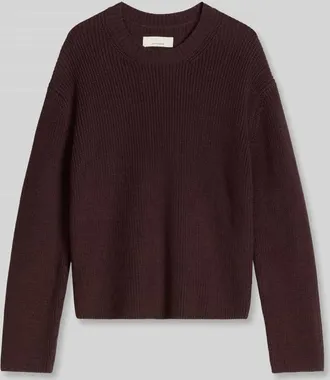 Marc O'Polo Loose Fit Pullover aus reiner Baumwolle