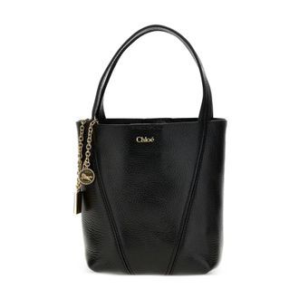 Chlo&eacute; Femme, Sacs, Noir, Taille: ONE Size Small Spin Tote Bag