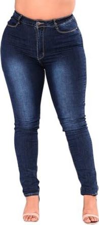 Generic Jean Femme Taille Pantalon Crayon High Slim Femmes Pantalon Denim Jeans Plus Taille Stretch Jeans pour Femmes Jean Taille Haute Jean Taille Haute Femm