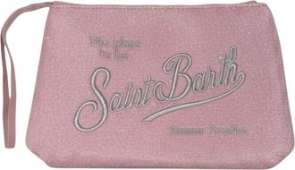 MC2 Saint Barth Femme, Sacs, Rose, Taille: ONE Size Aline Lurex Pochette