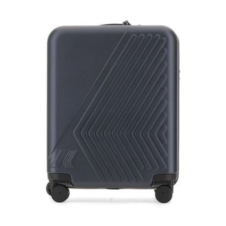 K-Way Valise cabine Eudoxie Logo - Homme - Valises - Bleu - Taille: ONE Size