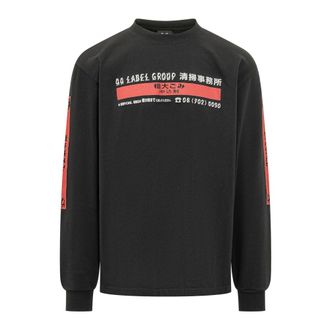 44 Label Group Longsleeve Tee - - Sweatshirts & Hoodies - Herren - Schwarzk - S
