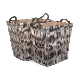 Red Hamper Weidenkorb, rechteckig, Grau, Einheitsgr&ouml;&szlig;e