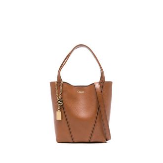 Chlo&eacute; Small Chlo&eacute; Spin Charm-detai Tote Bag
