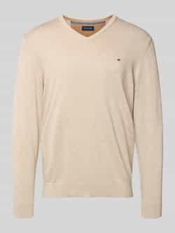 Christian Berg Strickpullover mit V-Ausschnitt