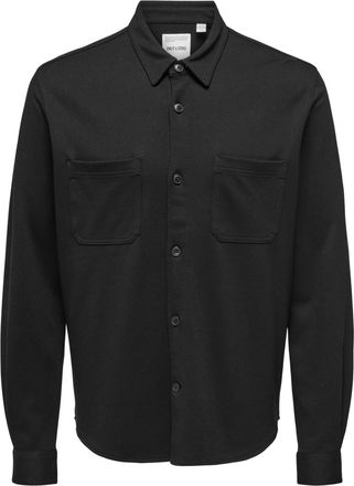 Only & Sons Herren Onsmark Overshirt 0209 Noos, Schwarz, XL EU