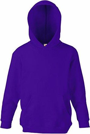 Fruit Of The Loom Sweat à capuche pour enfant - Violet - 8 ans