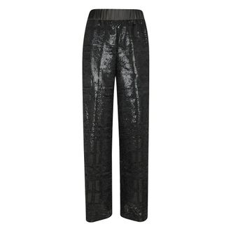 PESERICO Pantalone Donna - Femme - Pantalons - Noir - Taille: 38 FR