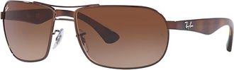 Ray-Ban Rb3492 Sonnenbrillen Tortoise Fassung Braun Glas 62-16