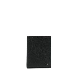 Tom Ford Faltbares Kartenetui - - Accessories - Herren - Schwarzk - ONE SIZE