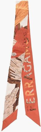 Ferragamo Silk PAPPAGALLO Foulard size Unica