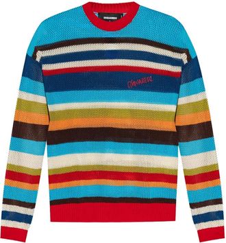 Dsquared2 sweat en coton - Bleu
