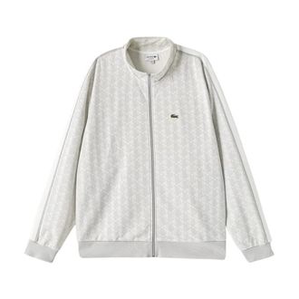 Lacoste Homme, Sweatshirts et sweats &agrave; capuche, Gris, Taille: 2XL Zip-throughs