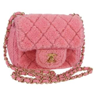 Chanel Mini sac &agrave; bandouli&egrave;re Pre-owned - Femme - Pre-owned - Rose - Taille: ONE Size