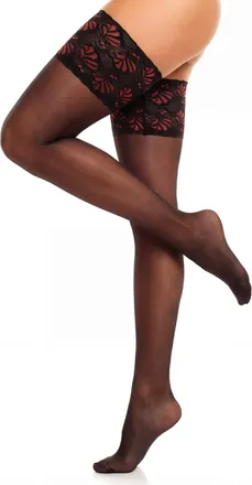 Glamory Halterlose Str&uuml;mpfe Deluxe 20