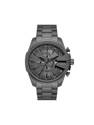 Diesel Uhr Mega Chief Slim Chronograph DZ4676 Grau