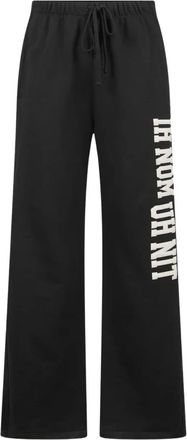 Ih Nom Uh Nit Jogginghose mit Logo - Schwarz