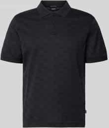 Joop Modern Fit Poloshirt mit Strukturmuster Modell Roberto