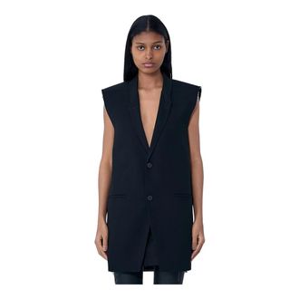Rick Owens &Auml;rmelloser- taillierter Blazer - - Jackets - Damen - Schwarzk - M