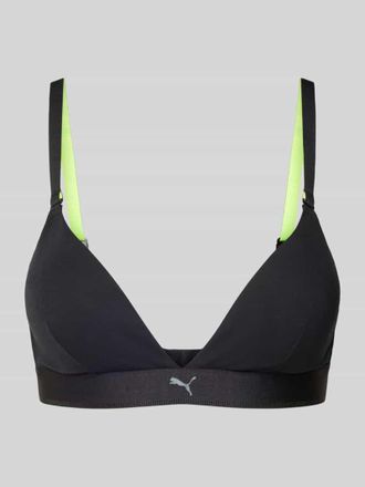 Puma Bralette in Triangel-Form mit verstellbaren Tr&auml;gern