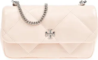 Tory Burch Femme, Sacs, Beige, Taille: ONE Size Sac Bandouli&egrave;re Mini Kira Diamond