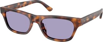 Polo Ralph Lauren Lunettes de soleil rectangulaires - Femme - Accessoires - Multicolore - Taille: 53 MM