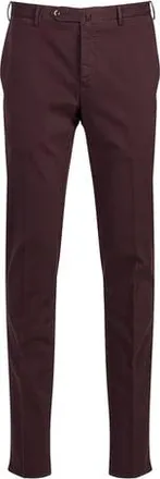 PT01 Pantalon slim &agrave; plis en coton
