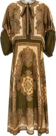 Zimmermann Femme, Robes, Multicolore, Taille: 38 FR Mahon Midi Dress