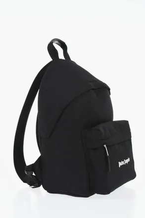 Palm Angels Solid-Color Cordura Backpack with Logo Embroidery Palm Angels