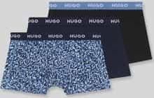 HUGO BOSS Trunks aus Baumwoll-Mix im 3er-Pack